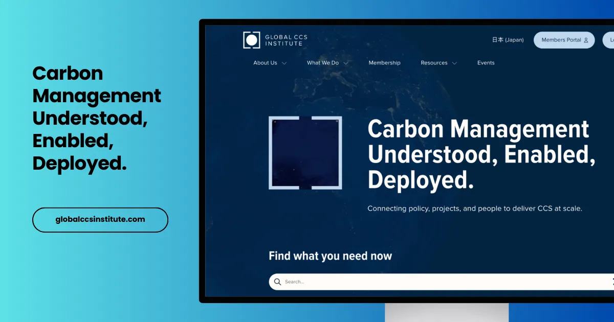 Head of Americas | Global CCS Institute