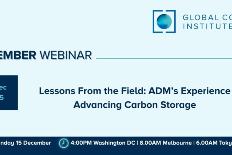 2026 Multi Government CCS Working Group Meeting | Global CCS Institute